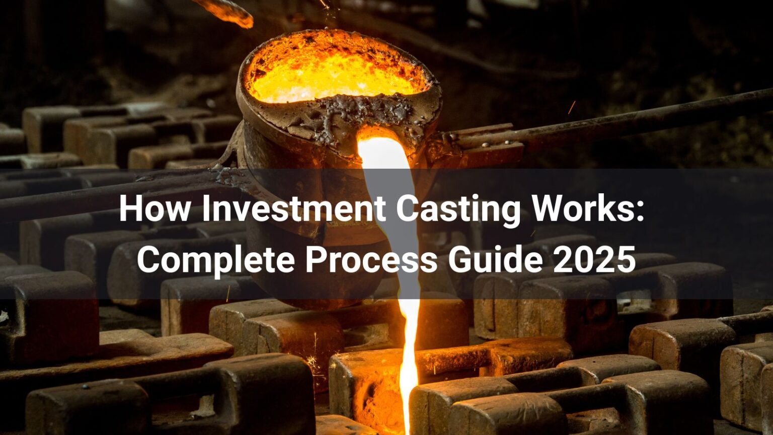 How Investment Casting Works: Complete Process Guide 2025 - KEMING