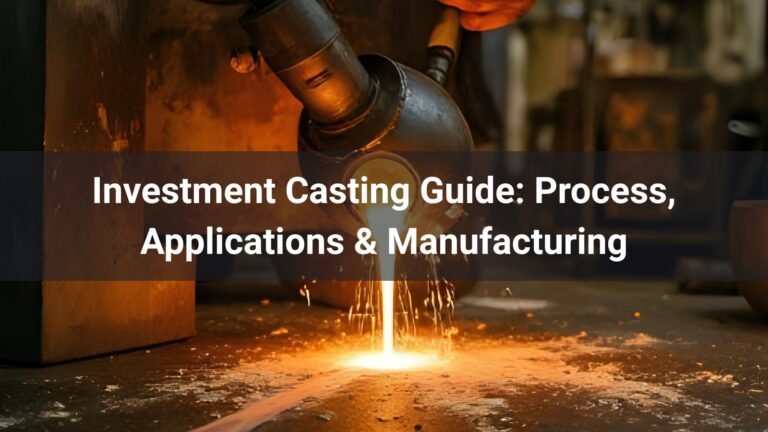 Investment Casting Guide: Process, Applications & Manufacturing - KEMING